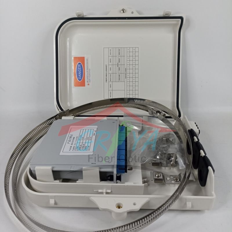 Jual ODP 8 Core lengkap Splitter Box 1:8 SC UPC ODP 8c Lengkap Splitter Box | Shopee Indonesia