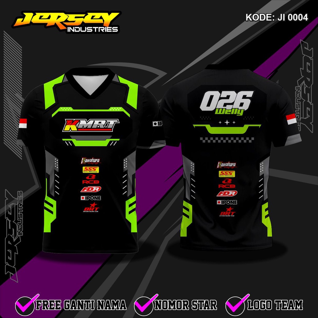 Jual Jersey racing desain bisa request sesukanya bisa kirim ke seluruh ...