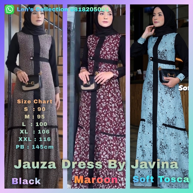 Jual Jauza Dress By JAVINA (Original) | Shopee Indonesia