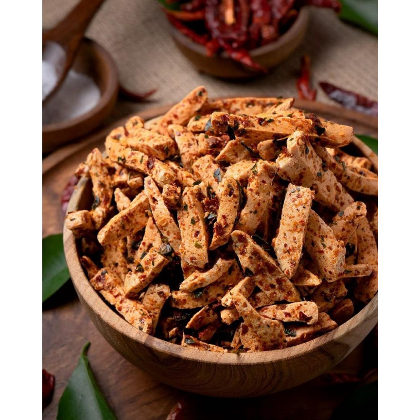 Jual BASRENG DAUN JERUK PEDAS ISI 100gram-500gram BASO GORENG BASRENG ...