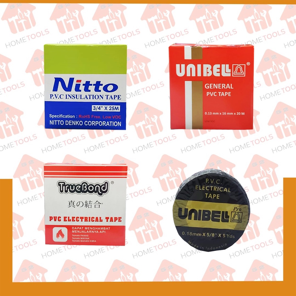 Jual Isolasi - Solatip Listrik Besar Varian Merk UNIBEL - NITTO ...