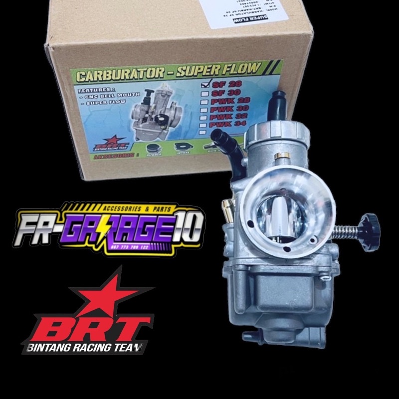 Jual karburator karbu pe BRT superflow air Jet ukuran 28 dan 30 bonus ...