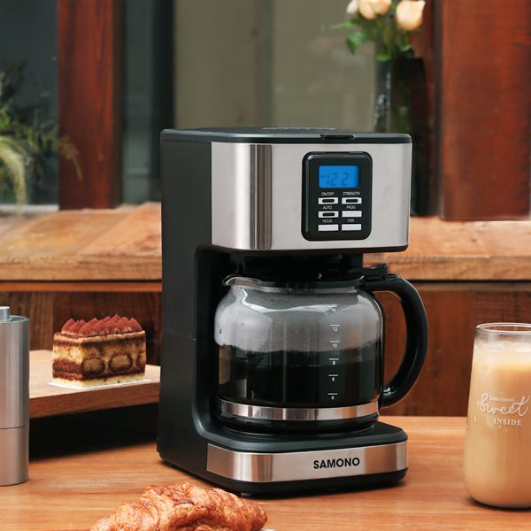 Jual SAMONO SW-CMEB18 Drip Coffee Maker Mesin Pembuat Kopi Otomatis 1 ...