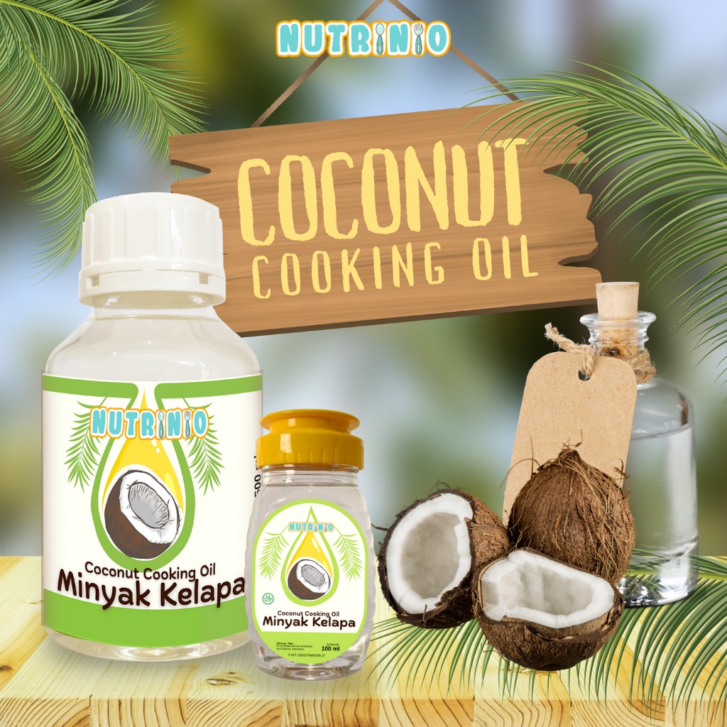 Jual Minyak Sehat MPASI - Coconut Cooking Oil CCO Nutrinio 500 ml ...