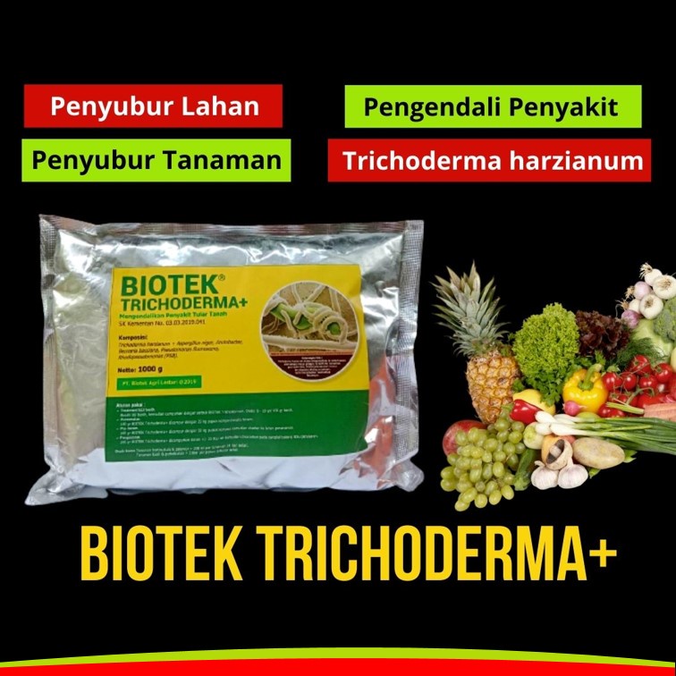 Jual Tricoderma Biotek 1 Kg, Bio Fungisida Organik Trichoderma, Pupuk ...