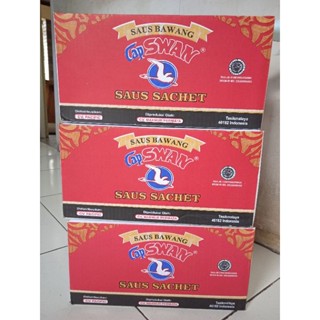 Jual Saus Stick/Saus Sachet Swan Premium Ekstra Pedas Kemasan Dus 8 ...