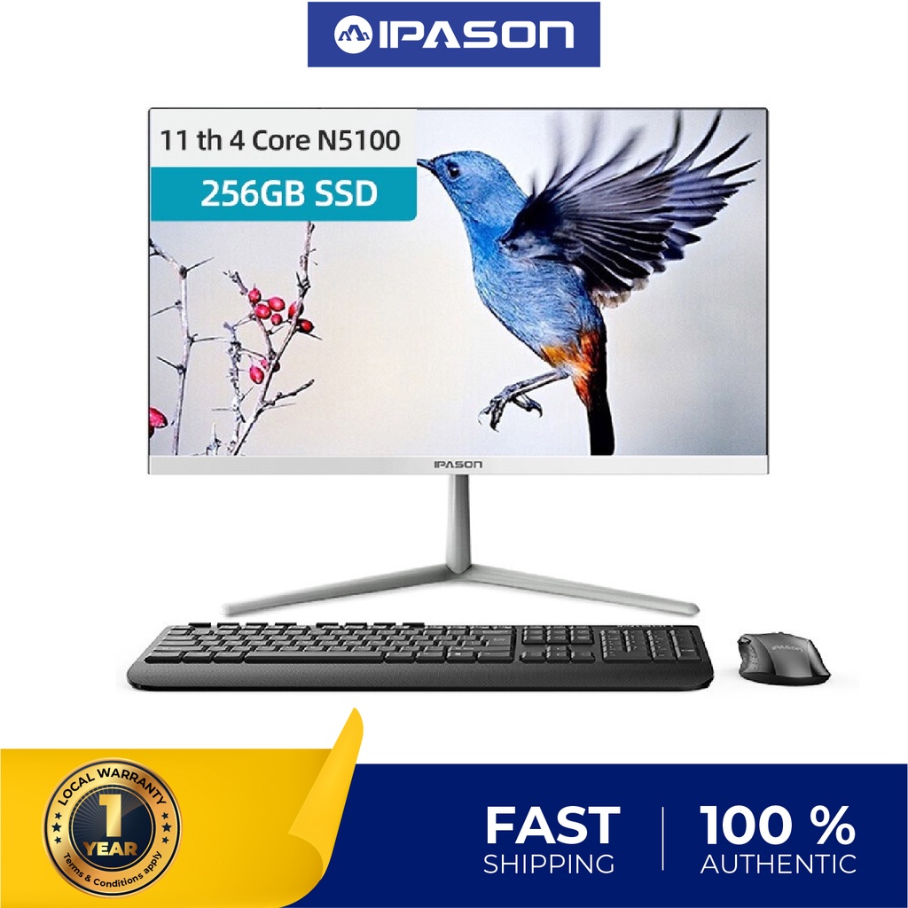 Jual IPASON A3 BLADE N5100 12G 256GB SSD WIN10 ALL-IN-ONE PC 23.8-inch IPS | Shopee Indonesia