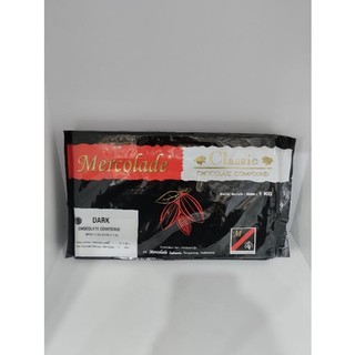 Jual coklat mercolade classic compound/mercolade dark chocolate ...
