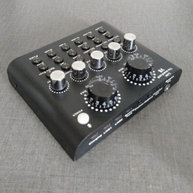 Jual Soundcard v8 original pro 2 bluetooth effect dsp | Shopee Indonesia