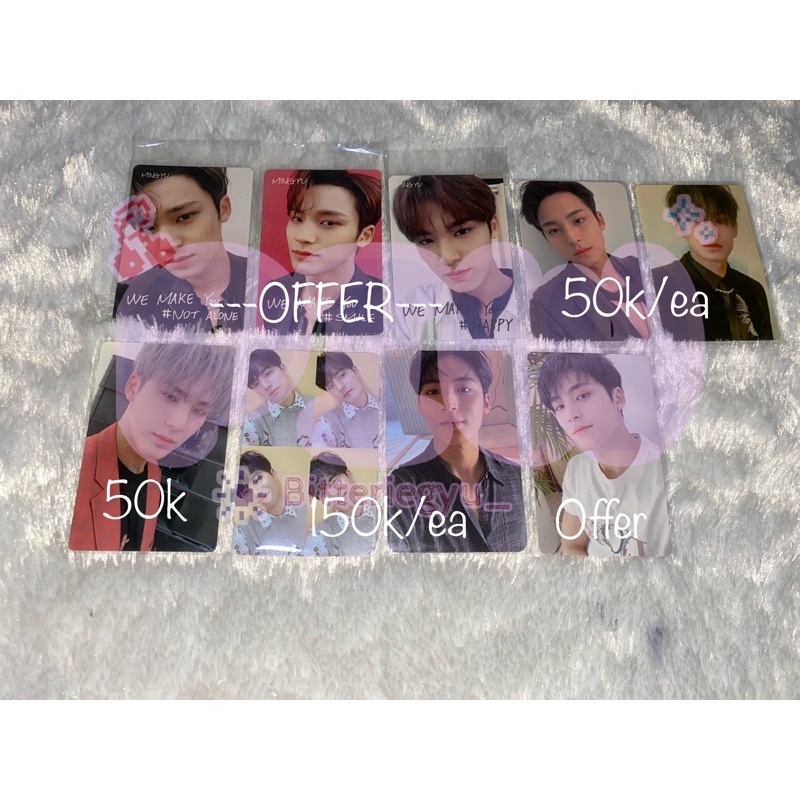 Jual Photocard Mingyu album we make you lucky draw ld mingyu grid ...