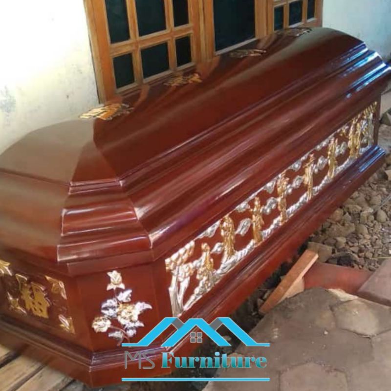 Jual Peti Jenazah Ukiran 8 Dewa / Peti Jenazah Segi 8 Ukir Jati / Peti Mati Ukiran Jepara / Peti ...
