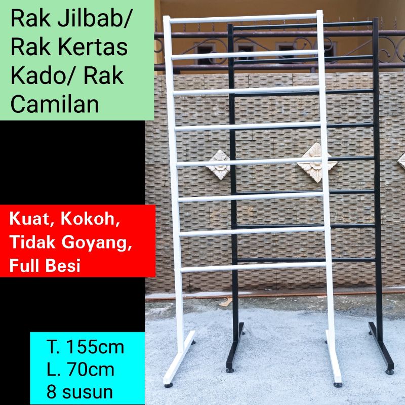 Jual Rak Kertas Kado Rak Jilbab Rak Hijab Rak Kain Rak Kerudung ...