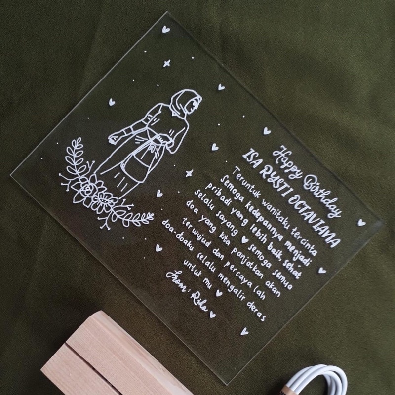 Jual Lettering Akrilik LED | Shopee Indonesia