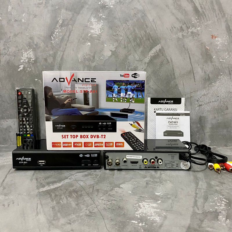 Jual STB Advance Set Top Box Advance STP-A01 STB Full HD Siaran TV ...
