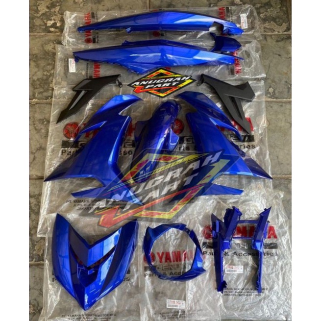 Jual PAKET FULL BODY HALUS MX KING BIRU MOVISTAR ASLI ORIGINAL YAMAHA ...