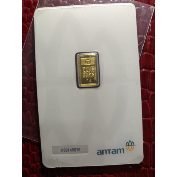 Jual antam emas logam mulia 1gram 1gr | Shopee Indonesia