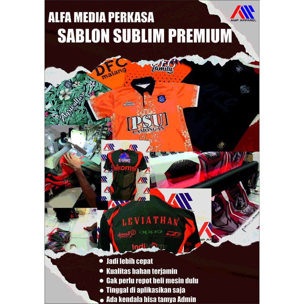 Jual SABLON SUBLIM SIAP CETAK UKURAN METERAN | Shopee Indonesia
