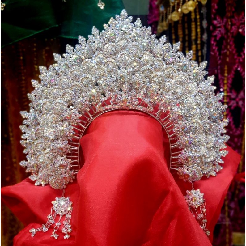 Jual Bando pengantin silver adat sul sel | Shopee Indonesia