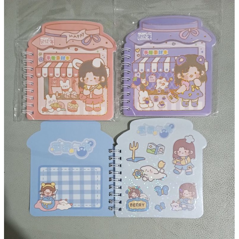 Jual Album mini stiker, buku stiker berisi 12 lembar stiker. | Shopee ...