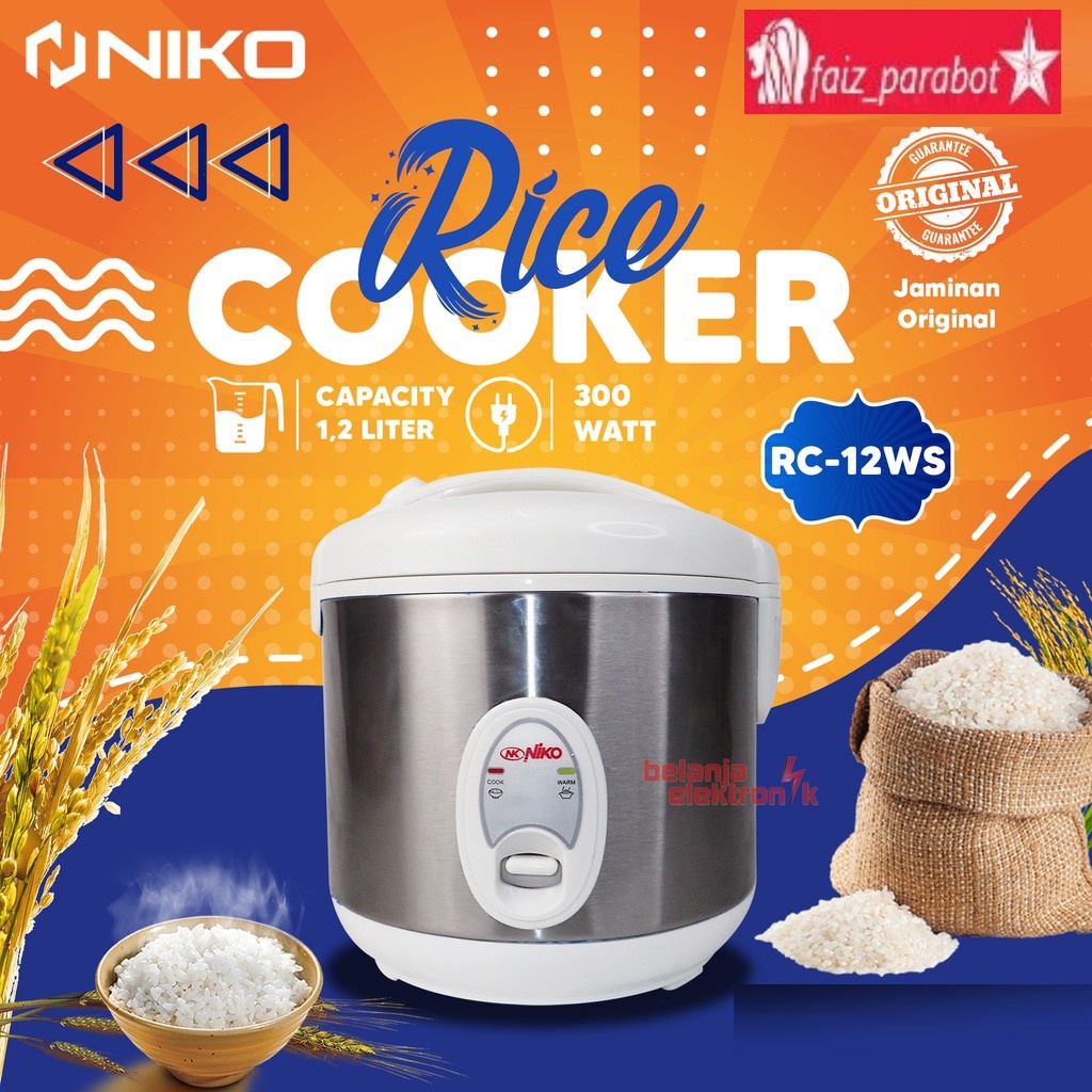 Jual Mejikom niko Besar 1,2 liter bisa memasak ,mengukus ,menanak ...