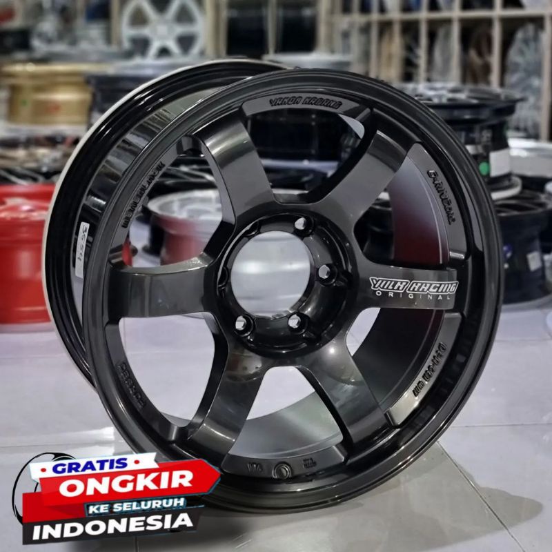 Jual Velg Mobil TE37 Ring 18 Pajero Fortuner Triton Dmax Pcd 6x139,7 Volk Racing | Shopee Indonesia