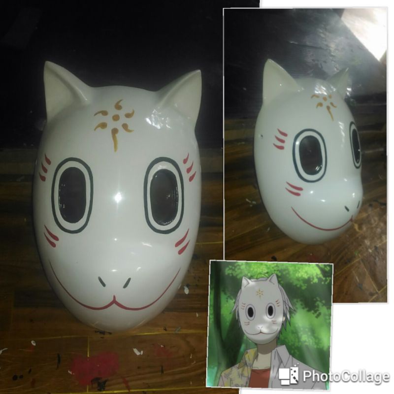 Jual Topeng Mask Gin Anime Hotarubi no Mori e Cosplay | Shopee Indonesia