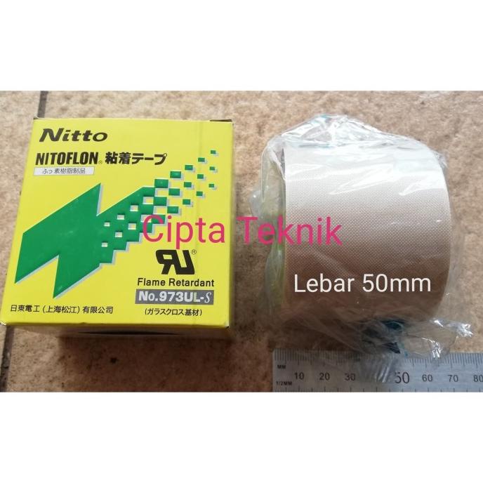Jual Isolasi tahan panas nitto denko lebar 50mm | Shopee Indonesia