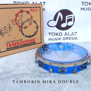 Jual Alat Musik Tamborin Kecrek Plastik Mika Tamborine Hadroh Rebana ...