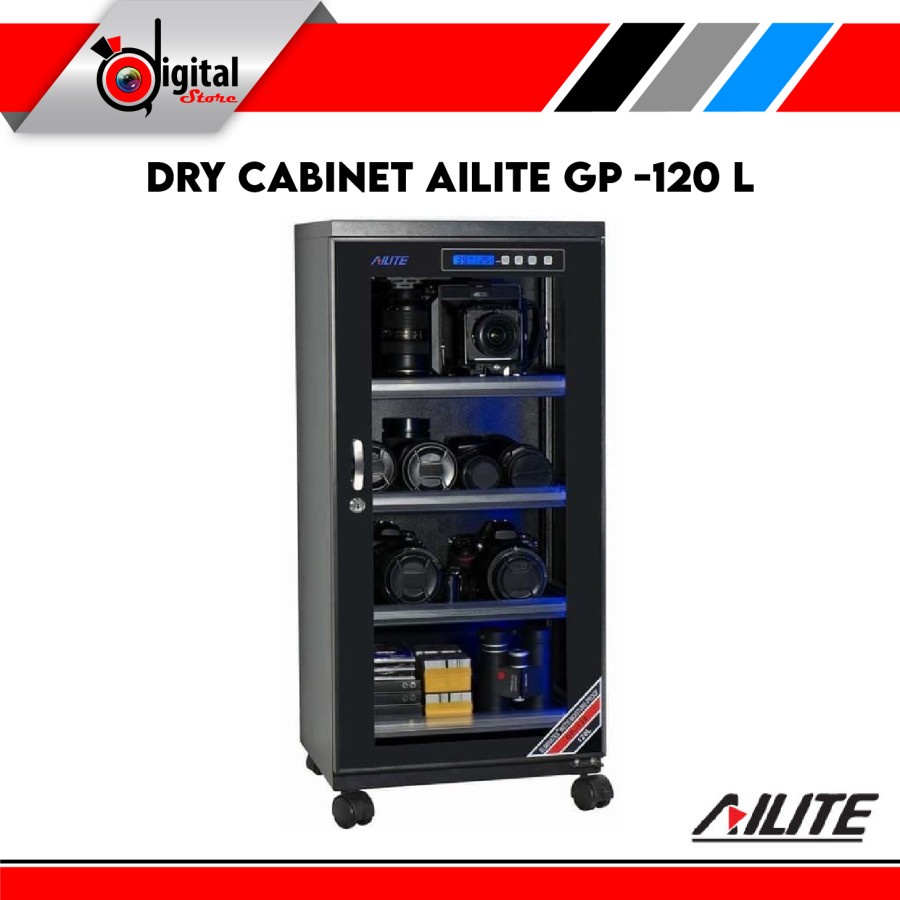 Jual Ailite Dry Cabinet GP2-120L - Dry Cabinet 120 Liter | Shopee Indonesia
