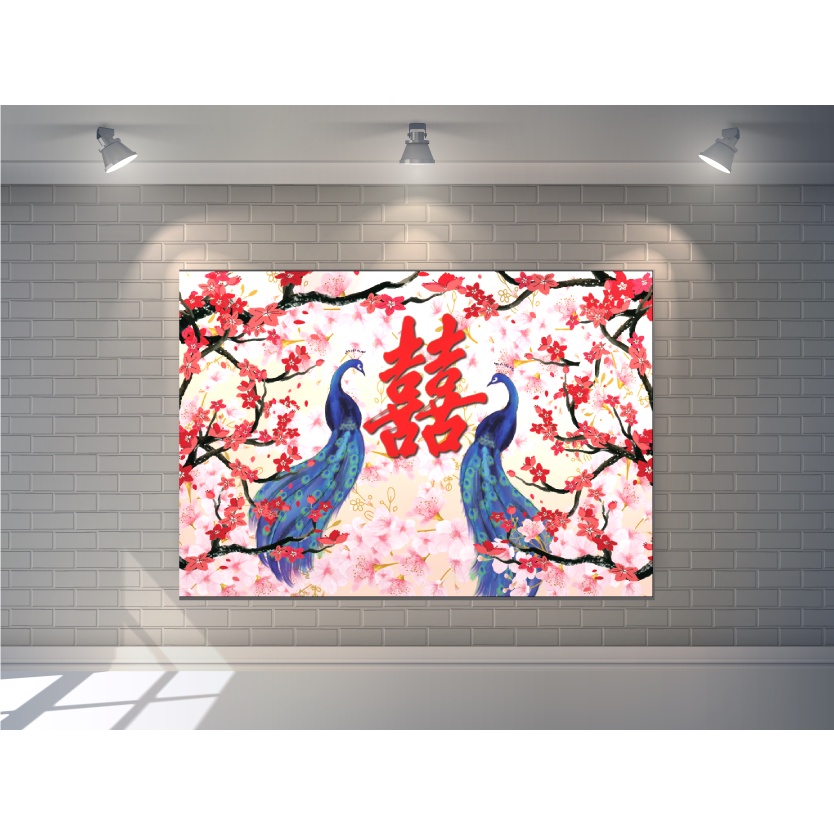 Jual MMT BANNER SPANDUK BACKGROUND BACKDROP SANGJIT PERNIKAHAN ...