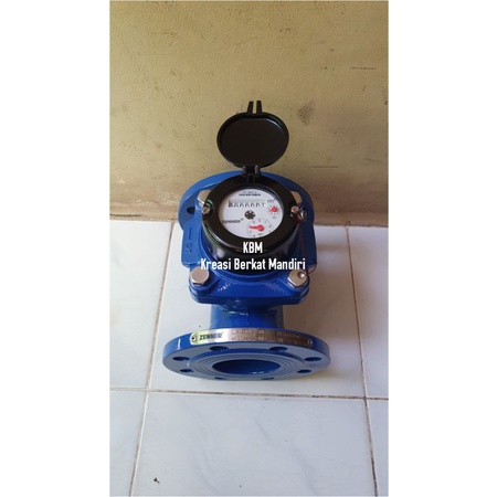 Jual ZENNER 3" INCH DN80 MM / WATER METER LIMBAH 3" INCH / METERAN AIR LIMBAH 3 INCH | Shopee ...