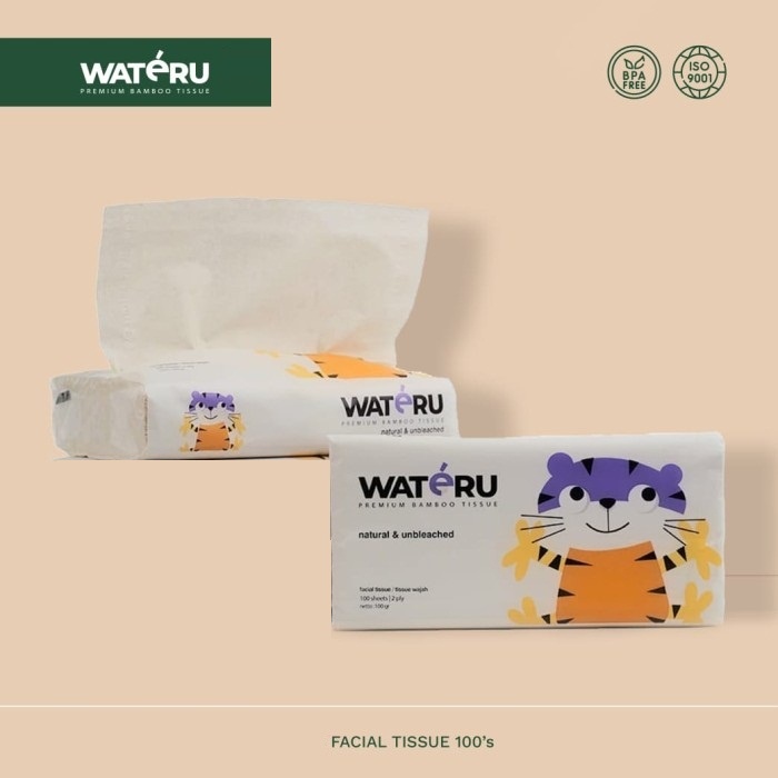 Jual Wateru Tisu Bambu Premium Bamboo Tissue Tanpa Menggunakan Pemutih ...