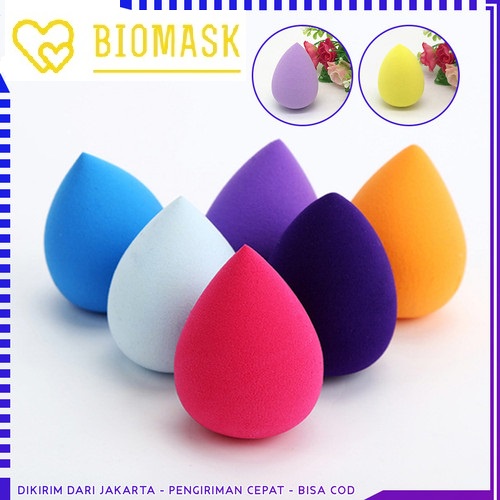Jual SPONS MAKE UP BEAUTY SPONGE MAKEUP PUFF BLENDER Foundation Blender ...