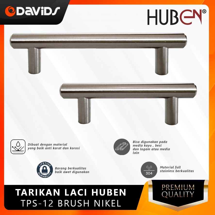 Jual Tarikan Laci Handle Pintu Lemari Kitchen Set Pegangan Meja Huben ...