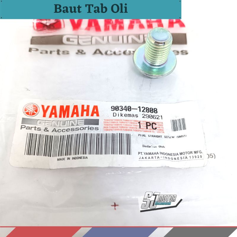 Jual Baut Tab Tap Pembuangan Oli Mesin Bawah Jupiter All Mio Nouvo Lexi ...
