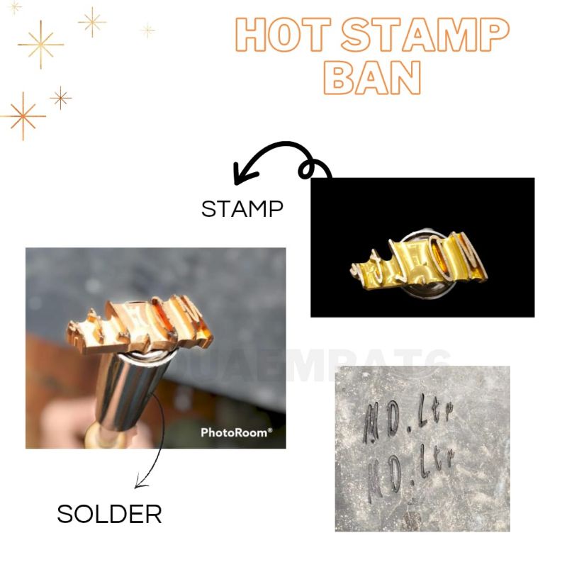 Jual Hot stamp Embosse Murah | Hot Stamp Ban/Kelapa/Kayu | Shopee Indonesia