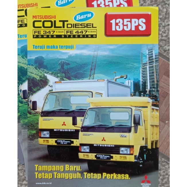 Jual Brosur Colt Diesel Baru FE 347 - FE 447 135PS | Shopee Indonesia