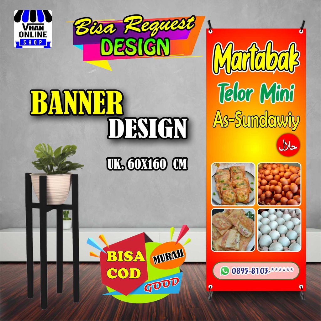 Jual Spanduk Banner Jualan Martabak Telur Mini Bagus, Murah | Shopee ...