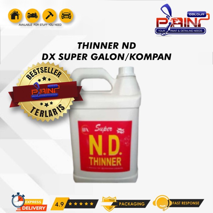 Jual Thinner Thinner Dx Nd Super Kompan 5 Liter | Shopee Indonesia