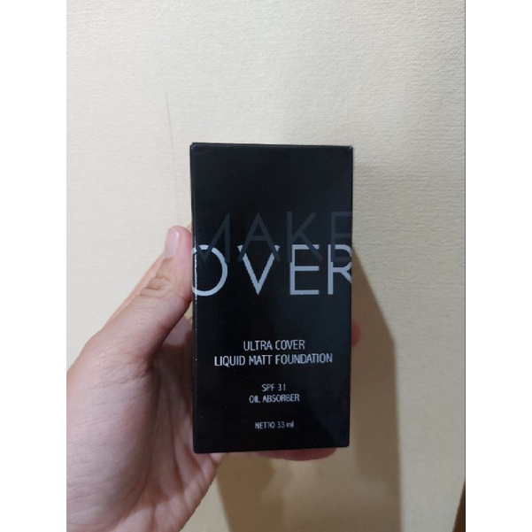 Jual Make Over Ultra Cover Liquid Matte Foundation | Shopee Indonesia