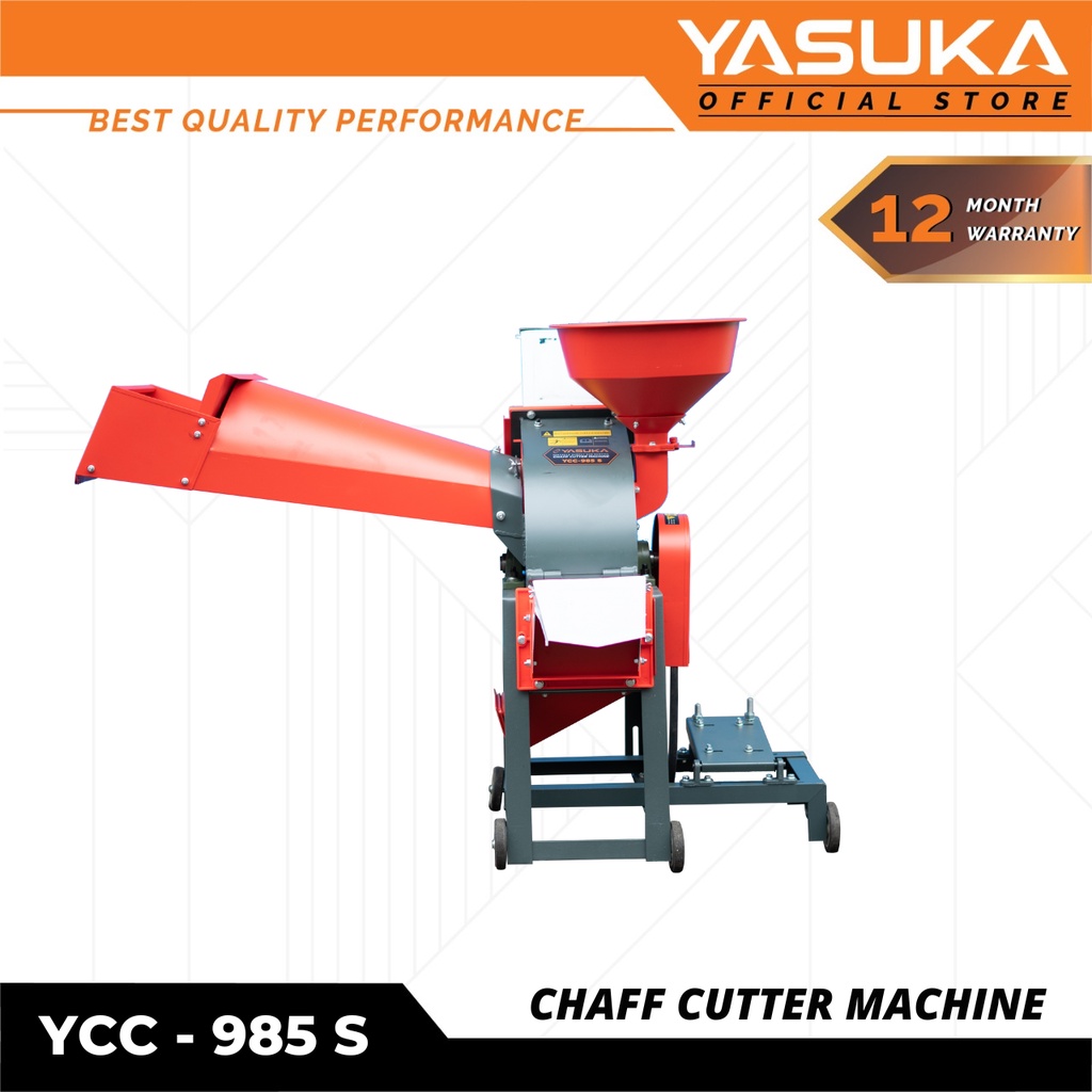 Jual Alat Pencacah Rumput / Chaff Cutter Machine Yasuka YCC-985S ...