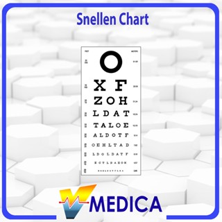 Jual Snellen Chart / Bagan Test Ketajaman Mata / Test Mata Rabun ...