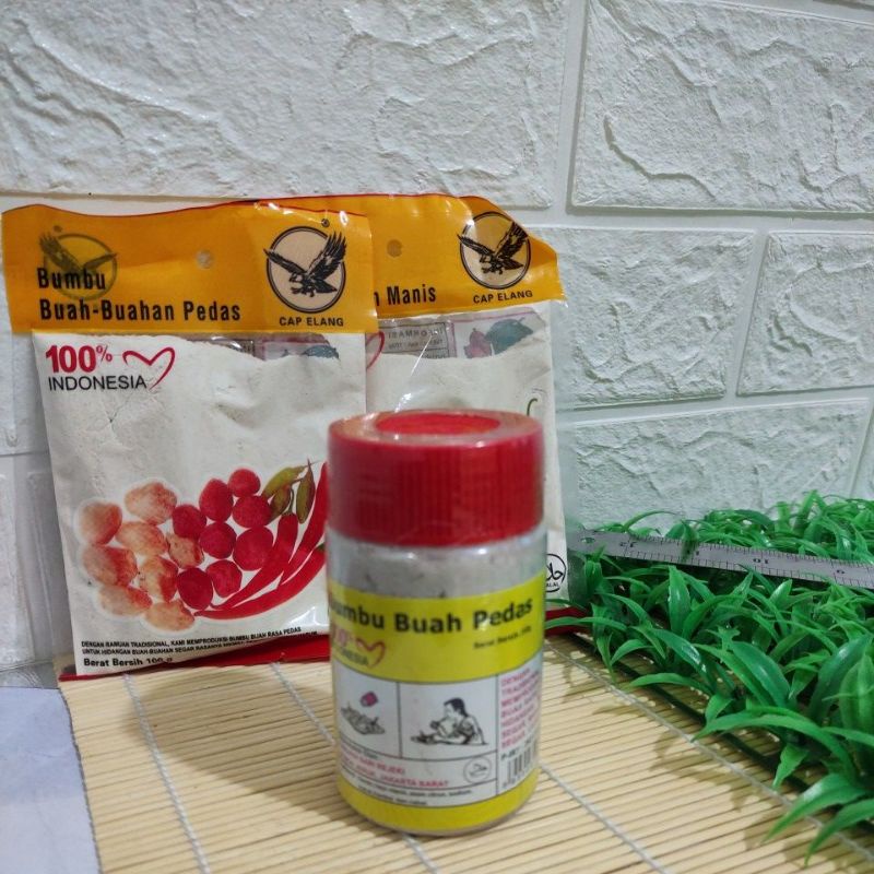 Jual Bumbu Buah Garam Rujak Kiamboy Manis Pedas 100g 150g | Shopee ...