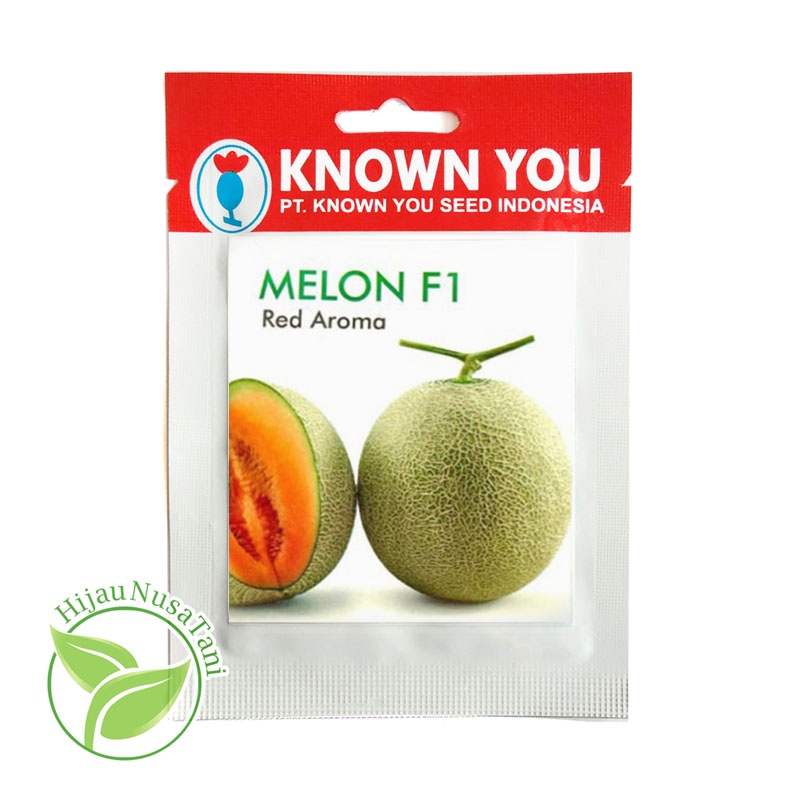 Jual Benih Melon RED AROMA Known You Seed Small Pack - Biji Bibit Melon ...