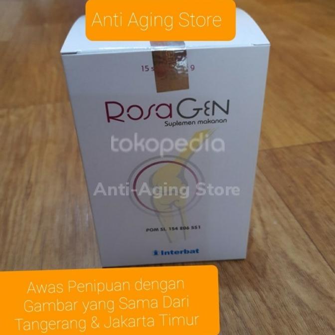 Jual Rosagen Collagen Booster Tulang, Persendian dan Kulit 21 Sachet ...