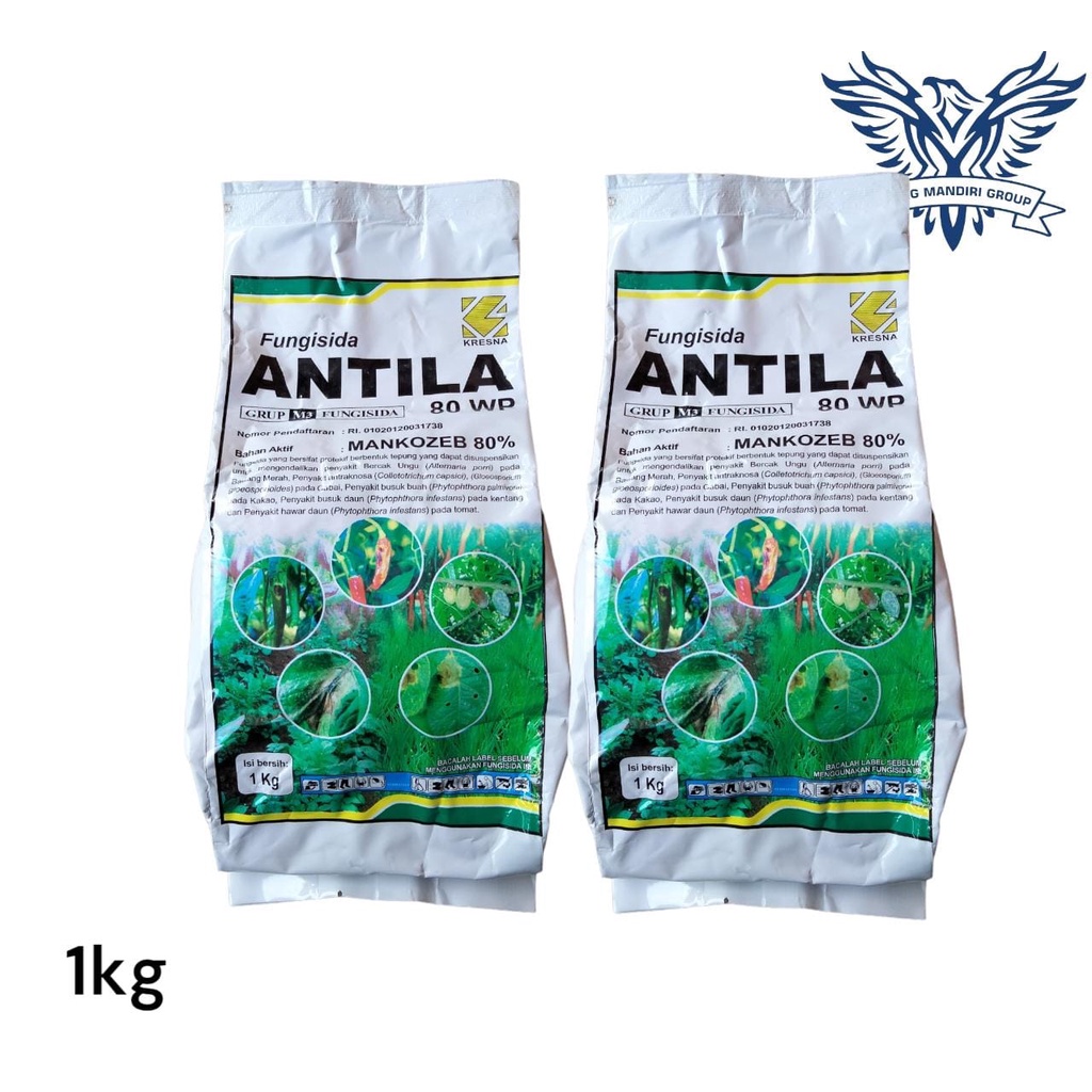 Jual Fungisida Antila 1Kg 80WP Antila 1 Kg Bahan Aktif Mancozeb 80WP ...