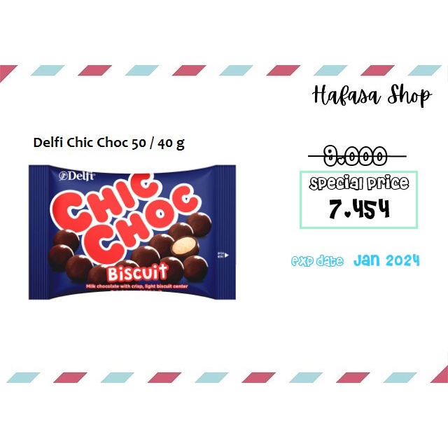 Jual Chic Choc Delfi 50 / 40 gram | Shopee Indonesia