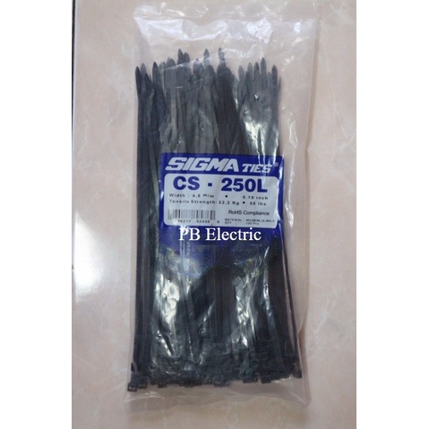 Jual Kabel Ties Sigma CS 250 L (2 Pilihan Warna) | Shopee Indonesia