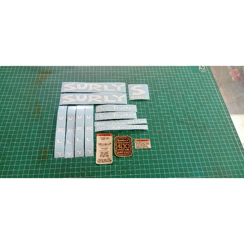 Jual stiker sepeda surly disc trucker | Shopee Indonesia