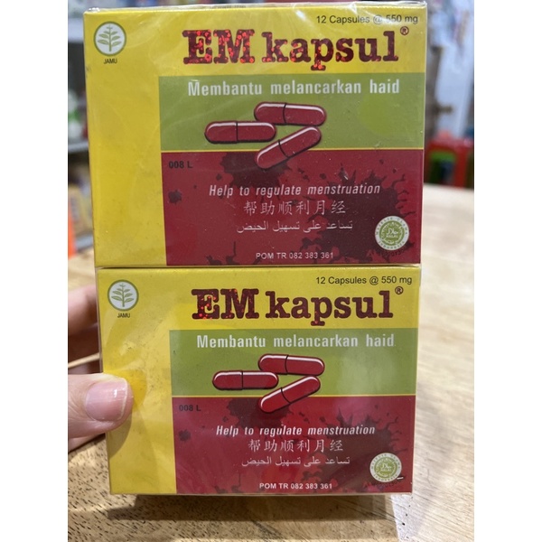 Jual Em kapsul 12 kapsul | Shopee Indonesia